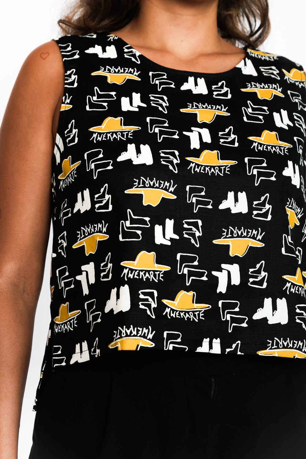 Cropped Boxy Tank - Hats and Boots