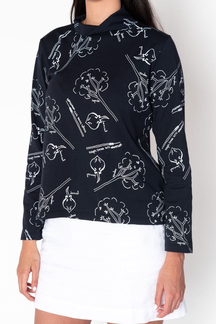 Jersey Skivvy - Yawiny (Stingray) & Wongai (Wattle Tree)